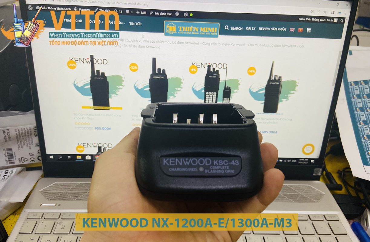 Máy bộ đàm Kenwood NX-1200A-E chính hãng SINGAPORE-Dãy tần VHF