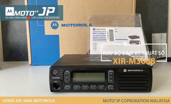 Máy bộ đàm gắn xe Motorola XiR M3188 - Giá Rẻ - Viễn Thông Thiên Minh